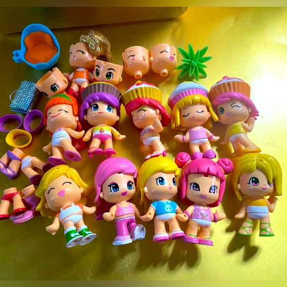 Pinypon | Toys | Pinypon Mini Cupcake Dolls Pop Swap Detachable Double ...
